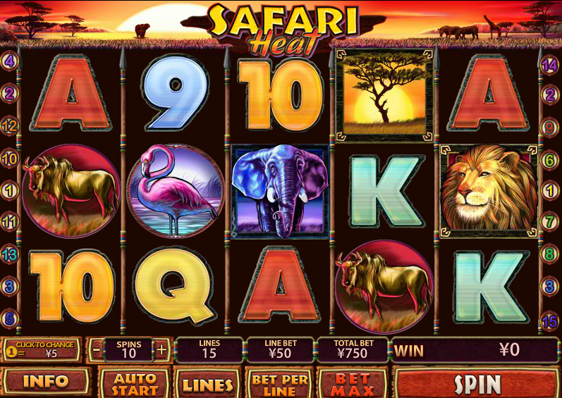 Safari Heat Novomatic » FreeSlot Online » Click And Play