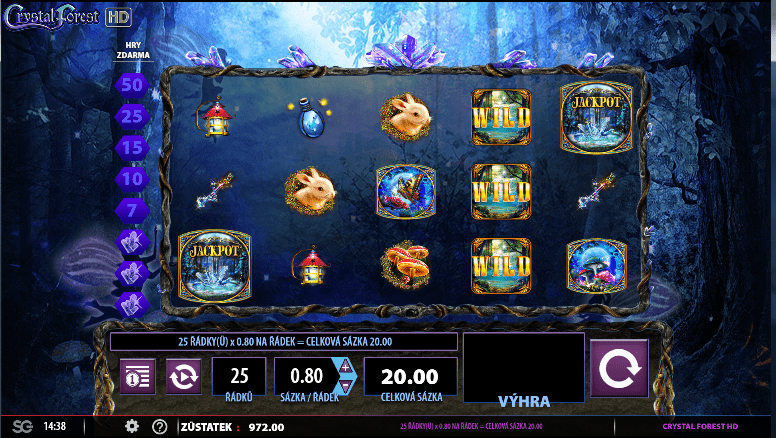 Crystal Forest HD » FreeSlot Online » Click And Play